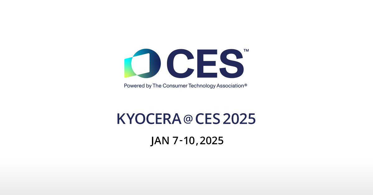 CES 2025 | We Love Engineers | Kyocera Corporation